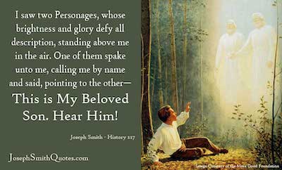 The First Vision - Topic and Resource Page