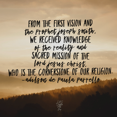 The First Vision - Topic and Resource Page