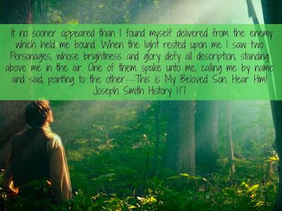 The First Vision - Topic and Resource Page